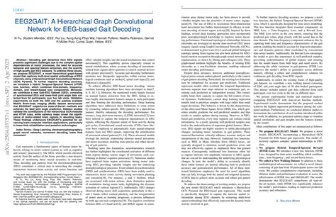 Eeg2gait A Hierarchical Graph Convolutional Network For Eeg Based Gait