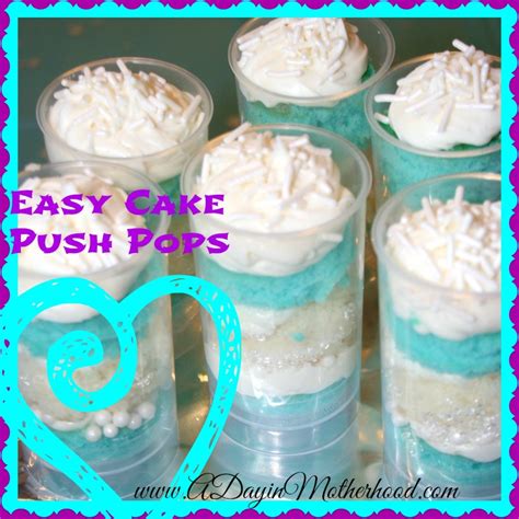Disney Frozen Cake Push Pops