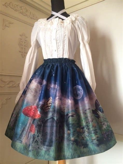Morun X Muuna Stoik Starry Night Temptation Of Mushroom Skirt By Indie