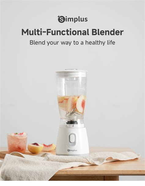 Inssa X Simplus Blender Juice Blender For Fruit And Vegetables Multifunctional Blender No Bpa