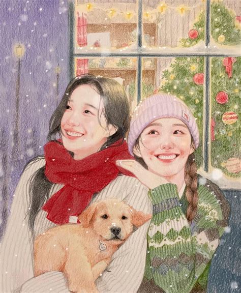 Чувственные портреты девушек корейской художницы Dymontiger — Livejournal