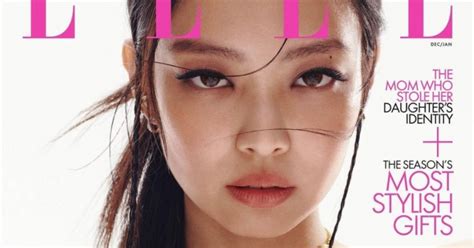 화보 제니 美 패션지 커버 장식환상적인 복근 자랑