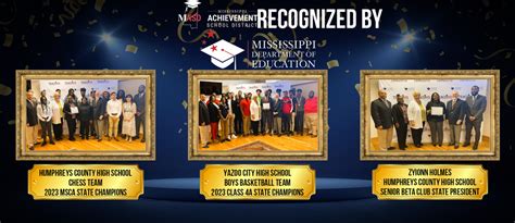 Masd Recognized By Mde Mississippi Achievement School District