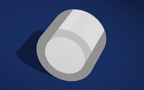 3d Design Laggy Cylinder Made Of Cubes Tinkercad
