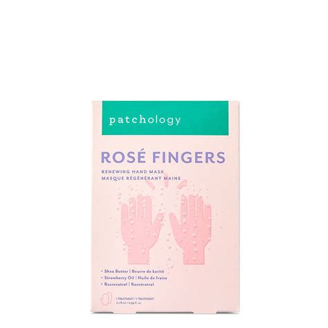 Patchology Rosé Fingers Renewing Hand Mask