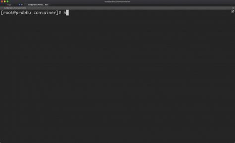 Container From Scratch Prabhu Jayakumar