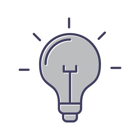 Bulb Vector Icon 14011723 Vector Art At Vecteezy