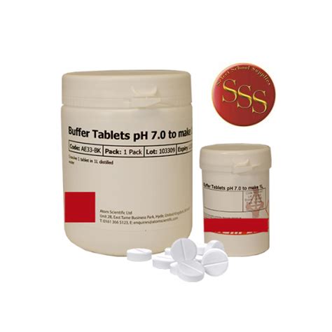 Buffer Tablets Ph7 Pk50