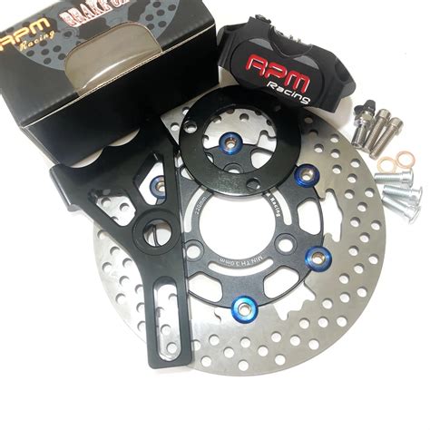 Motorcycle Rpm Brake Calipers Adapter Bracket For Rear Flat Fork Brake System For Scooter