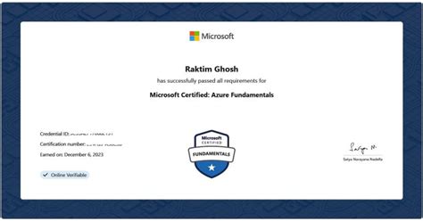 Raktim Ghosh On Linkedin Im Happy To Share That Ive Obtained A New