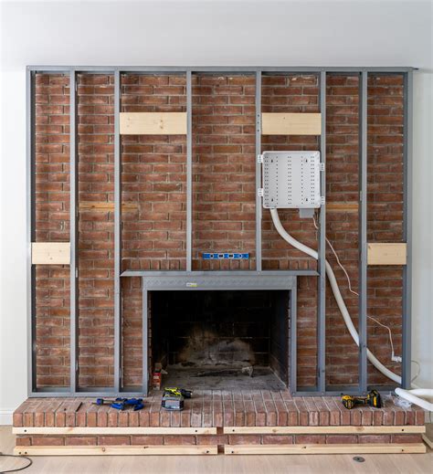 Fireplace Framing Building Plans Fireplace Construction Drawing