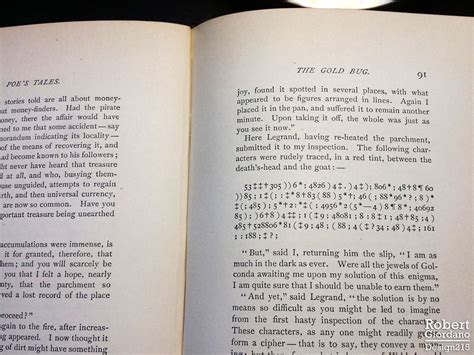 The Gold Bug Cryptogram By Robert Giordano
