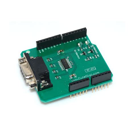 Ttl Uart Rs232 Shield Arduino Štít Robotstore Cz