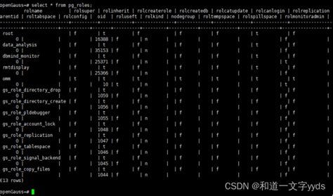 Openguass数据库描述指令集合(等保)guassdb 等保 Csdn博客 Openguass数据库描述指令集合(等保)guassdb 等保 Csdn博客