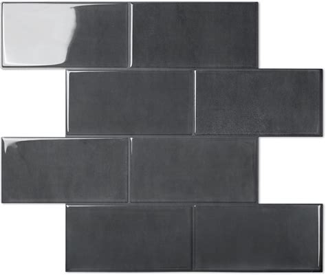 10 Sheet Subway Tile Peel And Stick Backsplash Self Adhesive Vinyl