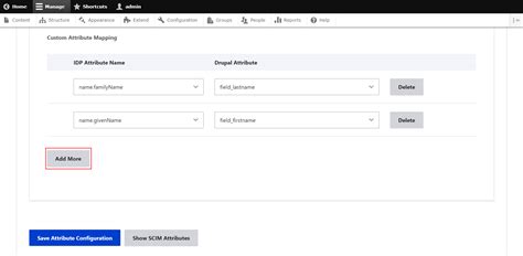 user attribute mapping user provisioning and management user
