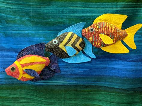 3d Fish Judy Cooper Textile Artist