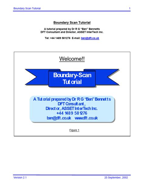 Boundaryscan Tutorial Pdf Electronics Computer Hardware