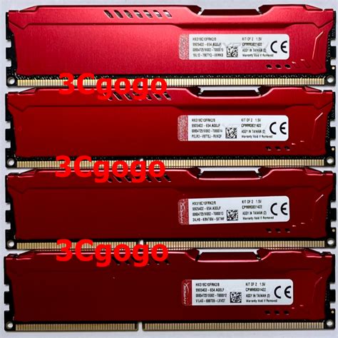 【優質二手良品】金士頓hyperx Fury Ddr3 1866 4gx4 16g Hx318c10frk2 8 記憶體 蝦皮購物