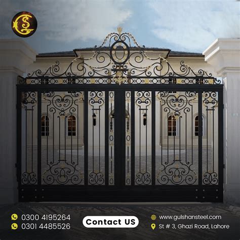 Wrought Iron Sliding Gate Designs