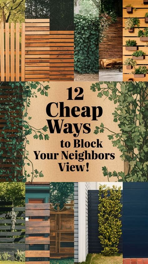Best 12 25 Budget Friendly Cheap Privacy Fence Ideas To Transform Your