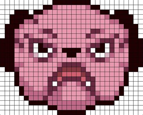 Snubbull Trozei Perler Bead Pattern Bead Sprite Pokemon Pattern