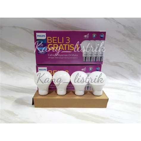 Jual Lampu LED Paket PHILIPS 12 Watt Mycare Multipack Shopee Indonesia
