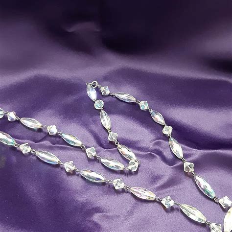 Reflection Crystal Bead Necklaces