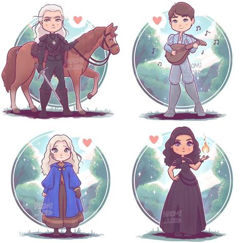 Naomi Lord Art On Instagram “ 🐺 As Witcher Season 2 Is Out Today I