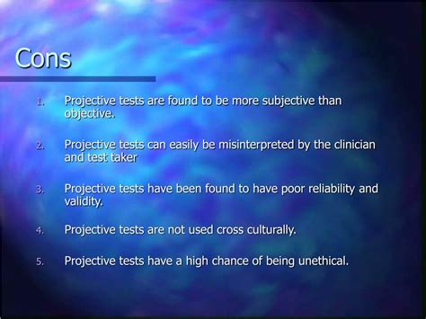 Ppt Projective Testing In A Clinical Setting Powerpoint Presentation