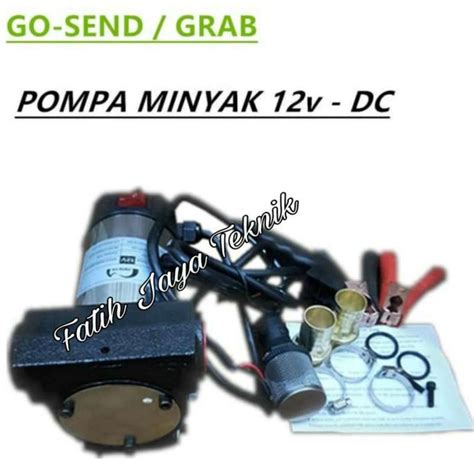 Jual Pompa Dc 12 V Pompa Solar Oli Cairan Kental Di Seller Fatih Jaya
