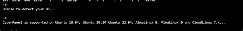 Ubuntu 24 04 Support General Discussion Cyberpanel Community