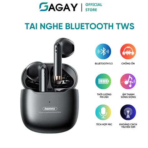 Tai nghe Bluetooth TWS tai nghe không dây dung lượng pin lớn chống ồn GAGAY Shopee Việt Nam