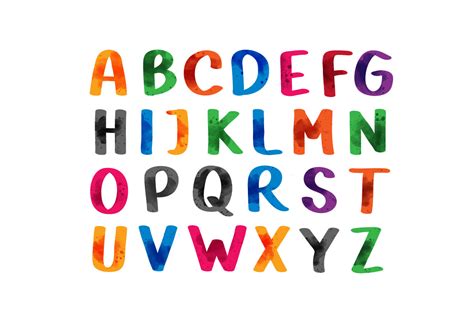 Alphabet Letters Clipart Png