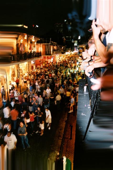 Waiting For Flashing Bourbon Street New Orleans My Trip 2004