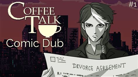 ‘blurry Eyes Coffee Talk Comic Dub 1 Youtube