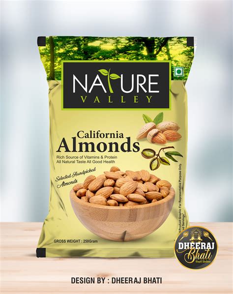 California Almonds Nature Valley 250g Pouch