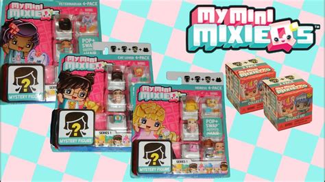 My Mini Mixie Qs 4 Packs By Mattel Youtube