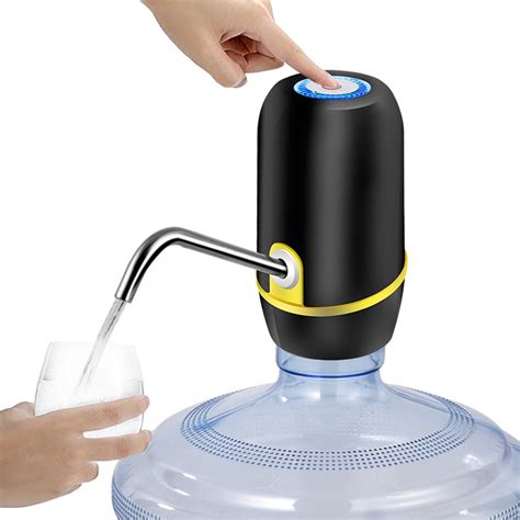 Water Dispenser Water Bottle Pump With Reusable Caps For Screw Top Or