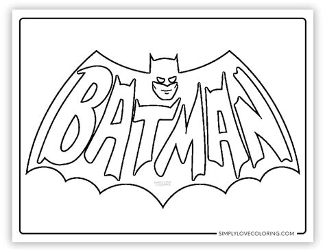 36 Batman Coloring Pages Free Pdf Printables Simply Love Coloring