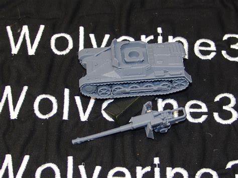 Flames Of War German 1 100 Panzerjager 1b 75mm 15mm Free Shipping Ebay