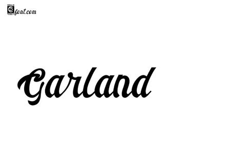 Garland Free Font Download