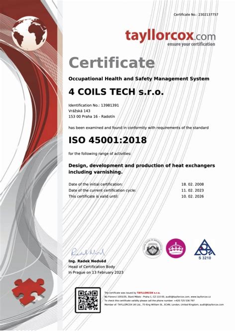 Quality Standards 4 Coils Tech Quality Standards 4 Coils Tech