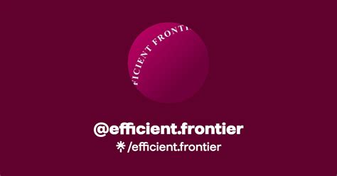 Efficientfrontier Twitter Instagram Facebook Tiktok Linktree