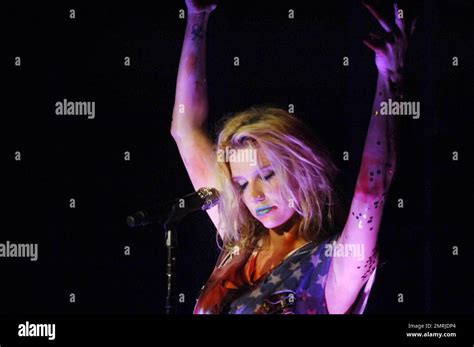 During Her Get Sleazy Tour Kesha Aka Kesha Rose Sebert Performs Live