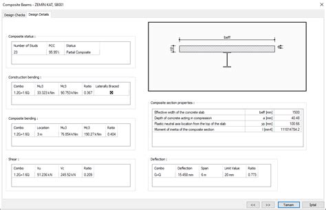 Composite Beam Example With Aisc 360 16