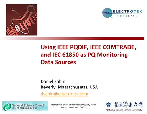 Using Ieee Pqdif Ieee Comtrade And Iec 61850 As Pq Monitoring Data Sources 01 Power Quality Blog
