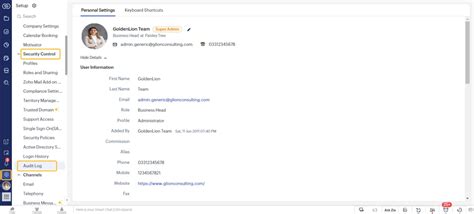 How To Check Audit Log In Zoho Crm How To Check Audit Log In Zoho Crm