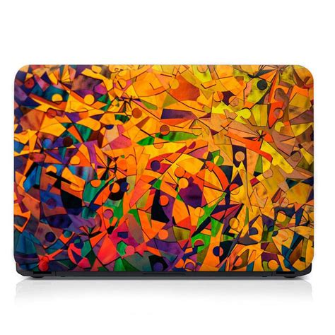 Full Panel Laptop Skin Colourfull Abstract Skinslegend