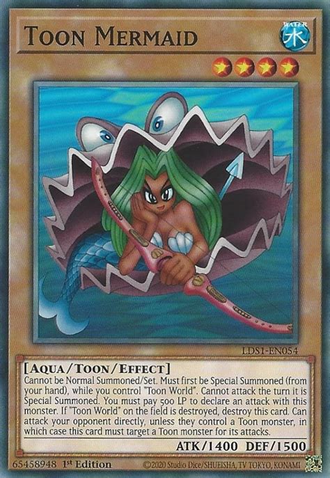 Toon Mermaid Legendary Duelists Season 1 Yugioh